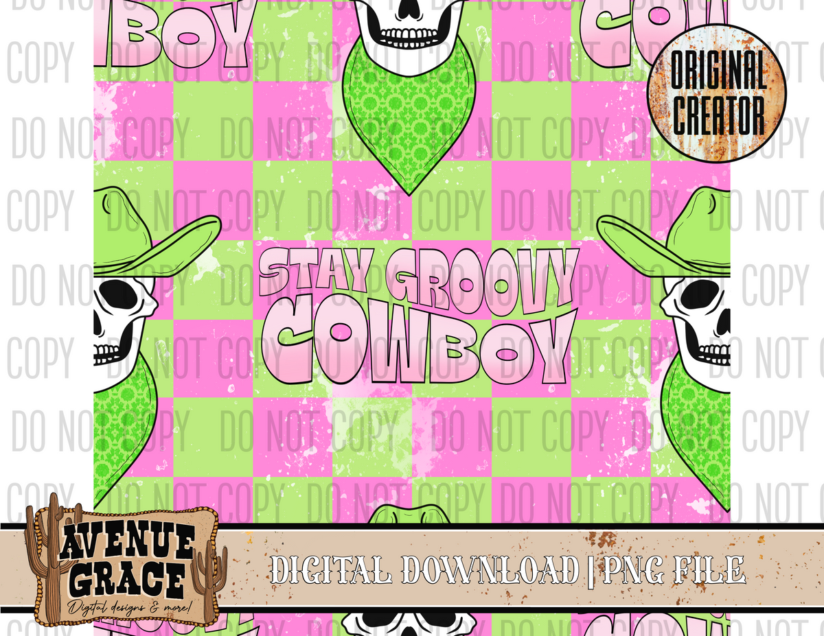 stay groovy seamless – Avenue Grace