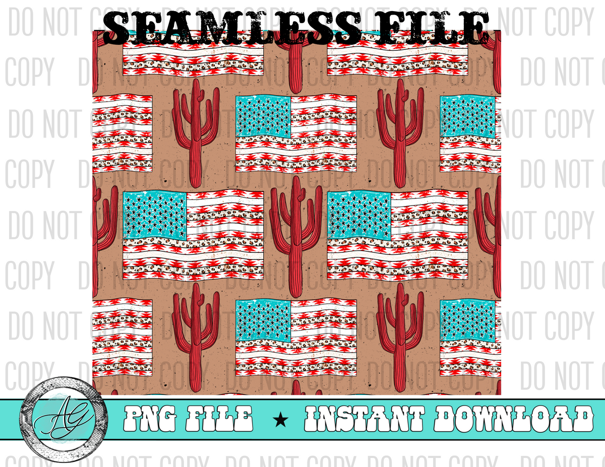 Aztec Flag Seamless Pattern – Avenue Grace