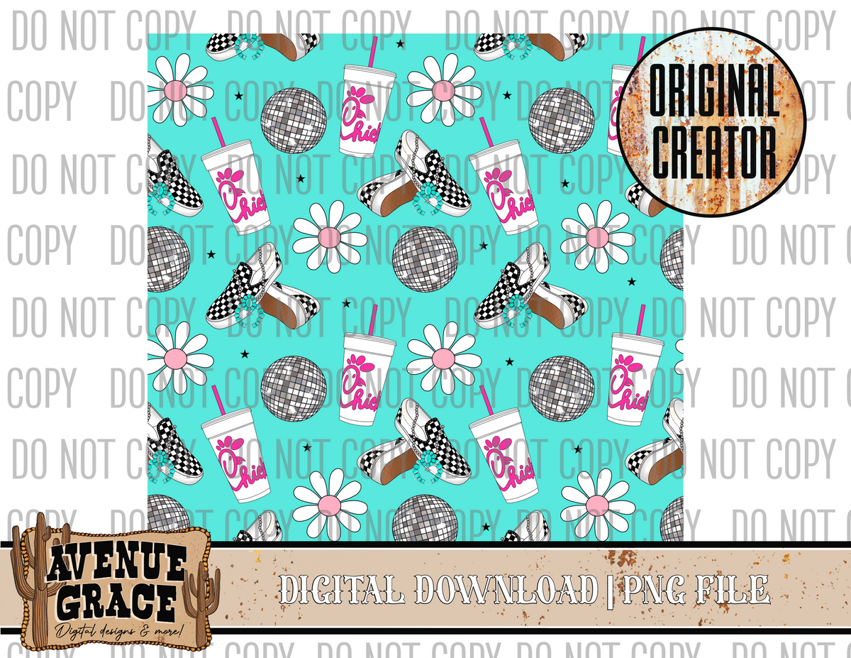 Girly Vans Seamless Pattern – Avenue Grace