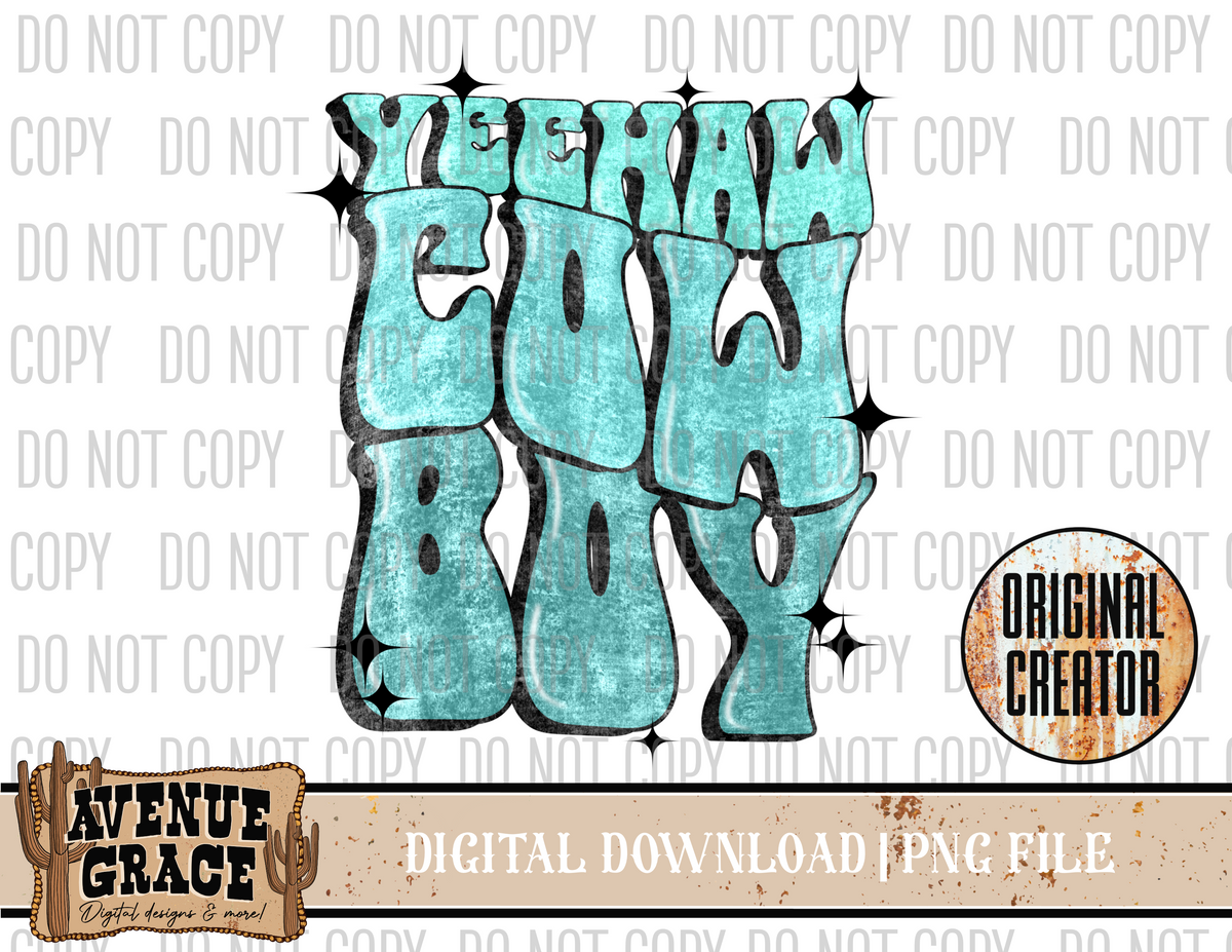 Yeehaw CowBoy – Avenue Grace