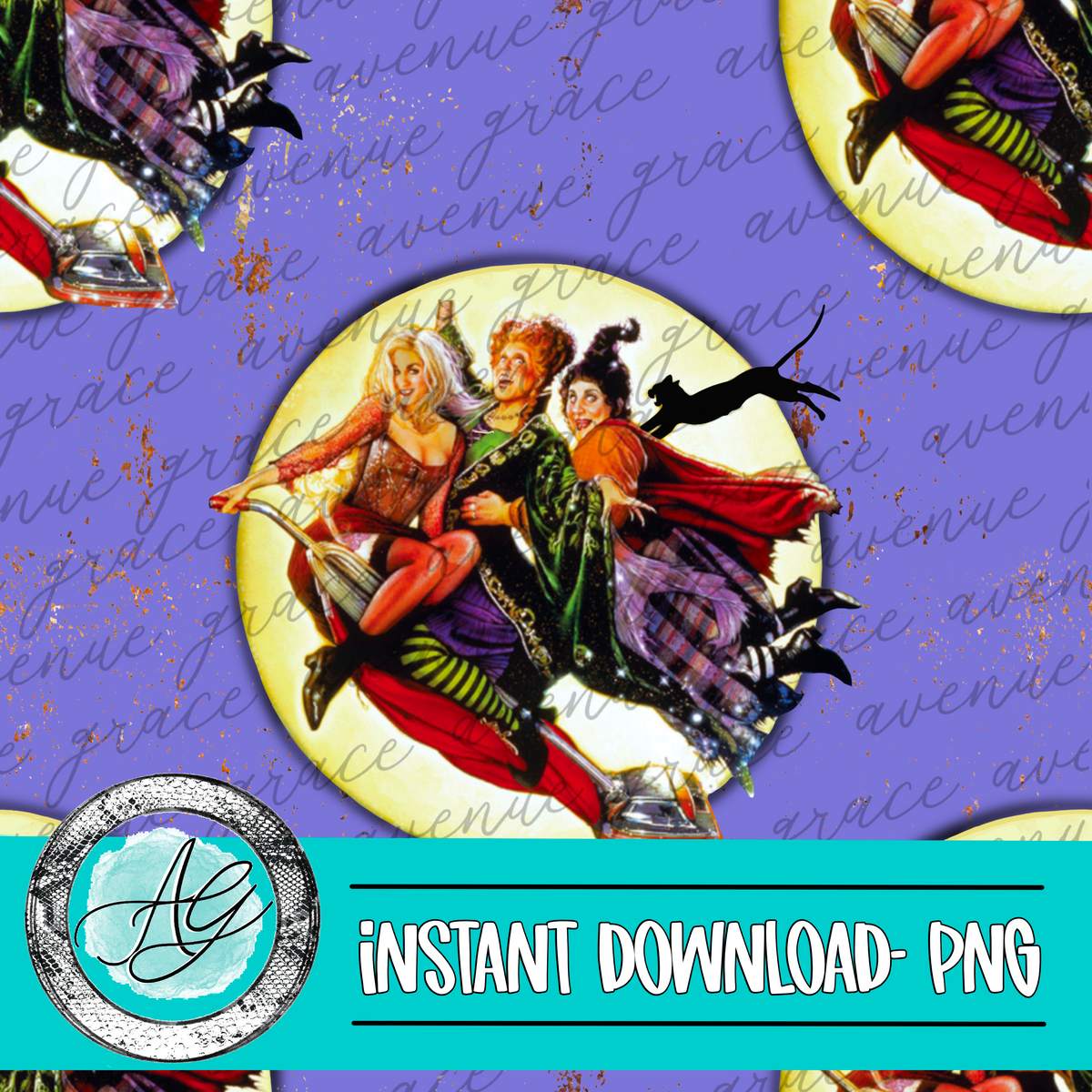 Purple Hocus Pocus Seamless Pattern – Avenue Grace