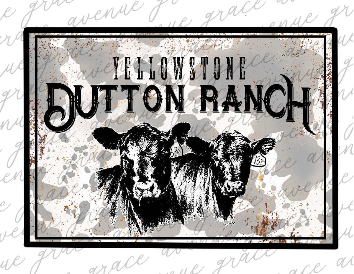 Dutton Ranch Cowprint – Avenue Grace